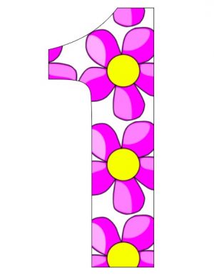 Pink Flower Numbers Archives - Bespoke Wheelie Bin Numbers and decals ...